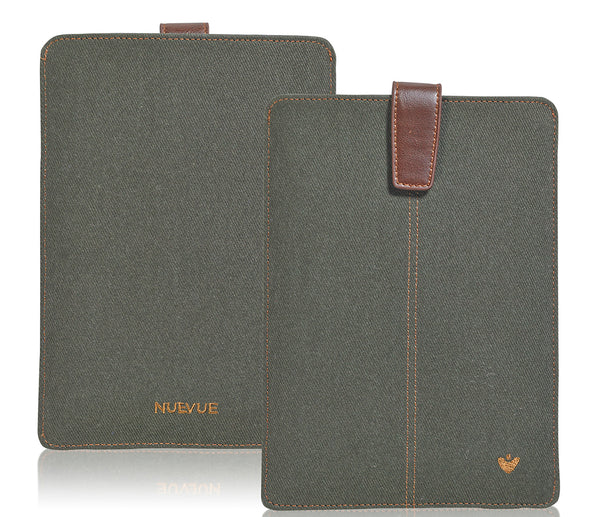 Award Winning Cotton Twill iPad Case in Green. – NUEVUE - Official Home ...